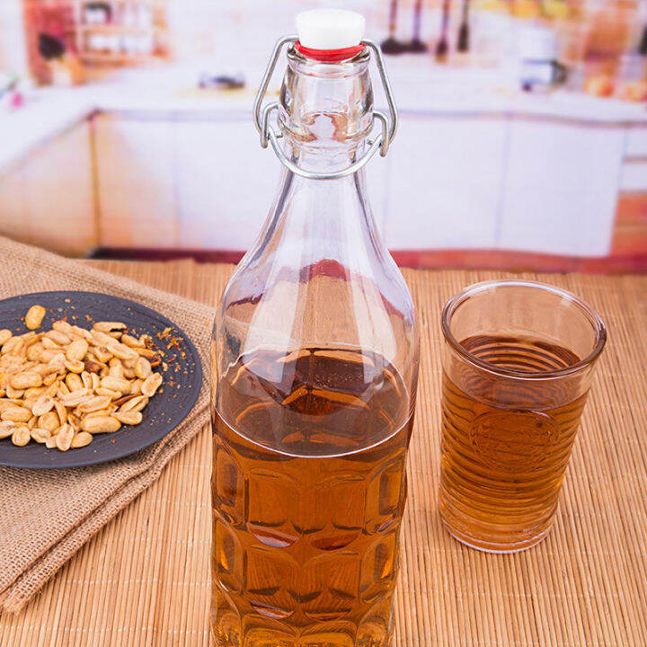 Italian pomioli 1L moresca sealed seasoning bottle beverage glass ...