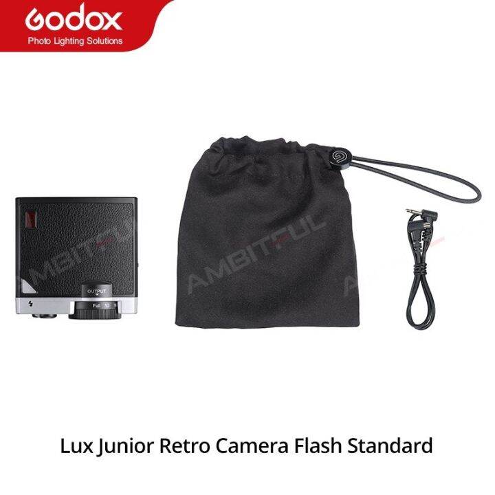 Godox Lux Junior Camera Flash GN12 6000K±200K 7 Levels Flash Speedlite ...