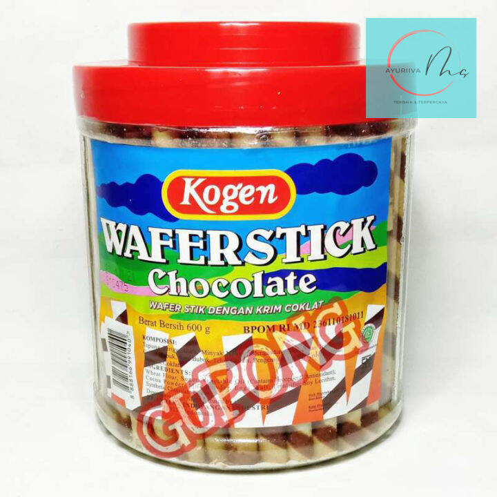 Astor Coklat Wafer Stick Kogen Kemasan Toples 600 gram Murah ( Free ...