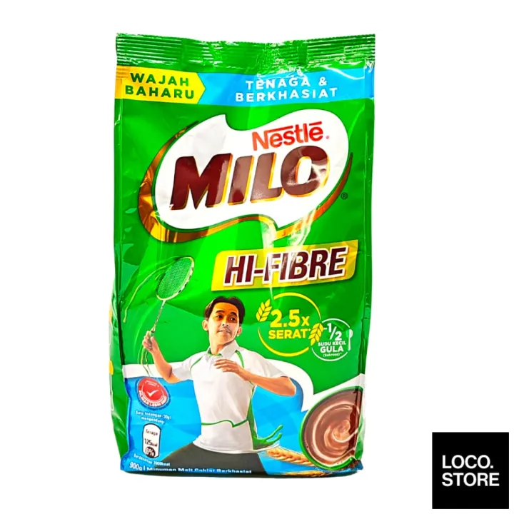 Milo Activ-Go Hi-Fibre 900g | Lazada
