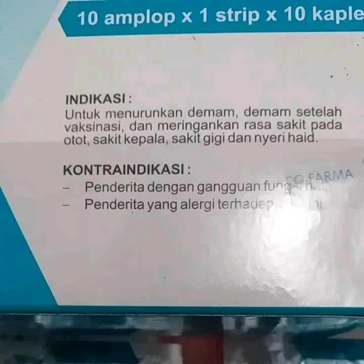 paracetamol itamol forte 650mg | Lazada Indonesia