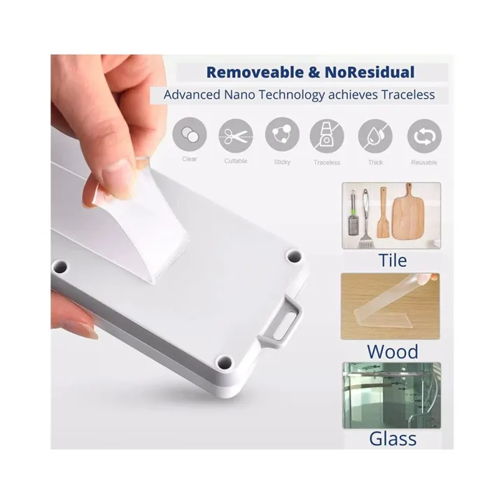【Nano Tape】 Anti-slip Fixed PU Gel Double Side Adhesive Sticker/万次纳米 ...