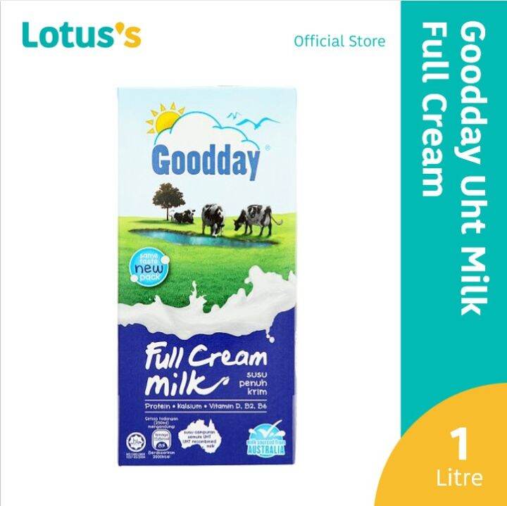 Goodday Uht Milk Full Cream 1L | Lazada