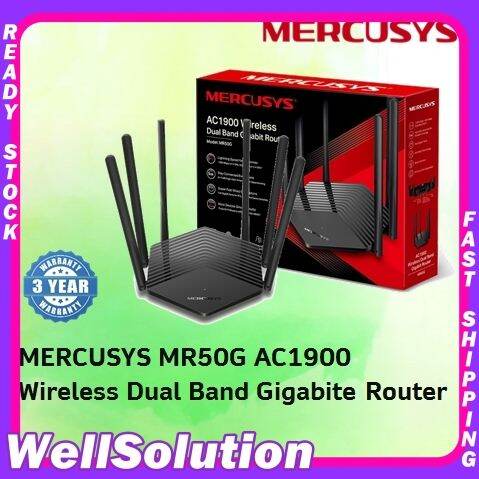 Mercusys Powered By TP-Link MR50G AC1900 Wireless Dual Band Gigabite ...