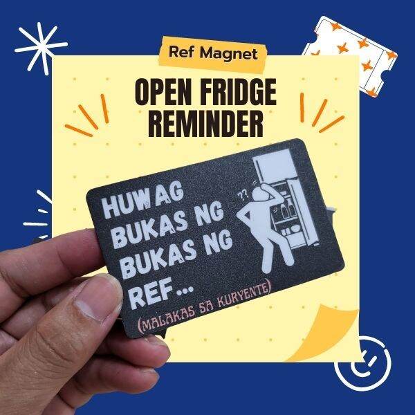 REF MAGNET - OPEN REF REMINDER | Lazada PH