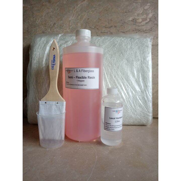 FIBERGLASS MATERIALS (1L SET) | Lazada PH