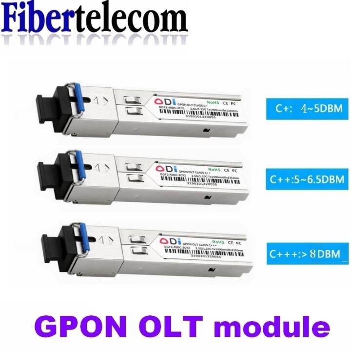 Brand ODI GPON OLT CLASS B+ C+ C++ C+++ Optical PON SFP Module | Lazada PH