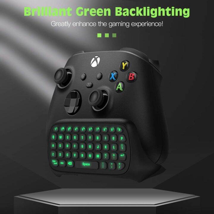 ☎ Game Mini Backlight Keyboard for Xbox One Series X/S Wireless Chatpad ...