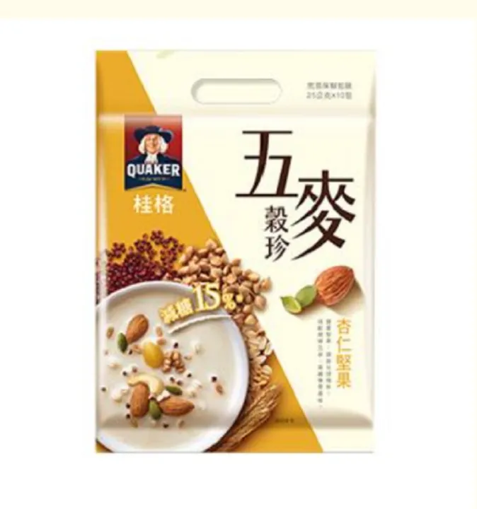 Quaker Five Grain Almond Nuts Cereal 250g | Lazada PH