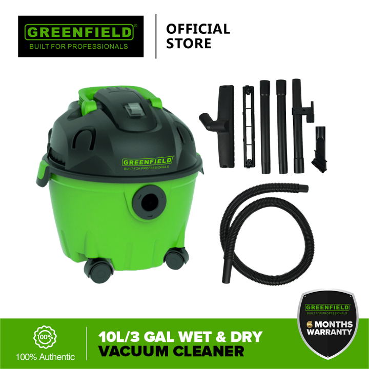 Greenfield Vacuum Cleaner 10L/3 gal. Wet & Dry - Power Tool/Home ...