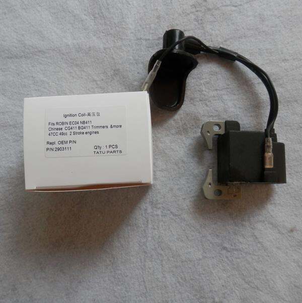 Nb411 Ignition Coil For Robin Ec04 Cg/bg411 Makita Rbc411 47cc 49cc Magneto Stator Atv Pocket ...