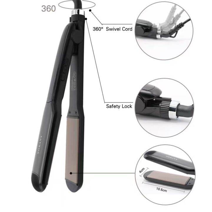 Sokany hair straightener Professional Edition Electric Fast heat Hair Iron Ceramic hair iron ...
