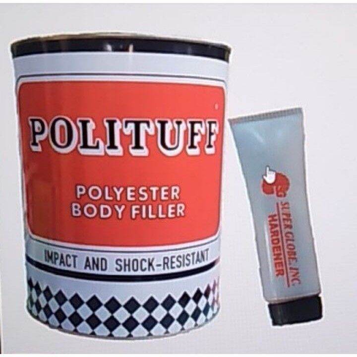 【READY STOCK】 ☬Polituff Polyester Body Filler with Hardener - 1L♀ ...