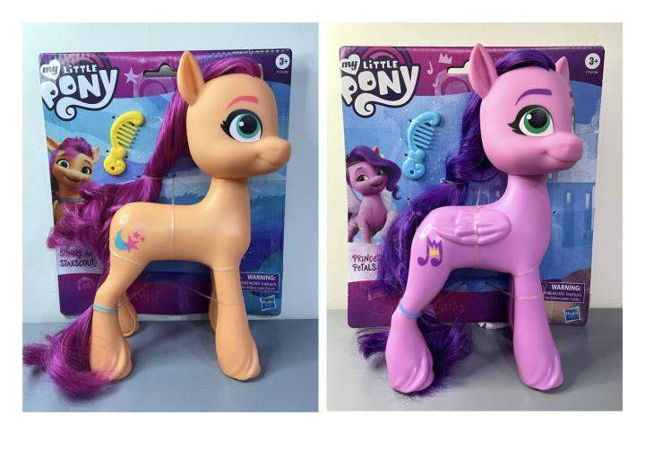 My Little Pony Movie Friends Sunny Starscout/Princess Petals 8 Inches ...