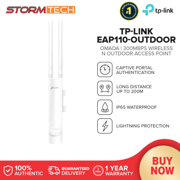 TP-Link Omada EAP110-Outdoor 300Mbps Wireless N Outdoor Access Point ...