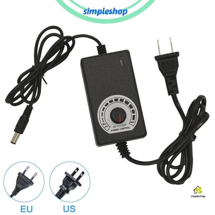 【Ready Stock】 SIMPLE Monitor Power Adapter US/EU Plug AC 100-240V Motor ...