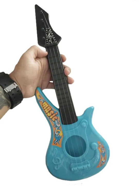 Plastic Guitar Toy Mini Musical Instrument Educational Toys For Kids ...