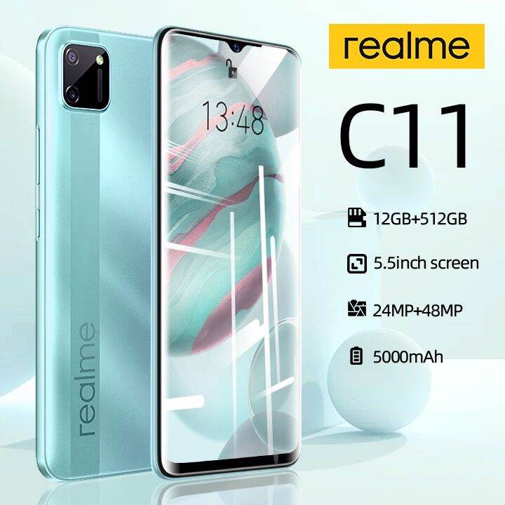 Realme C11 5G cellphone 6000mAh Android mobile phone 12G 512G ...