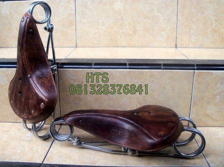 sadel sepeda onthel sadel model cheleng sepeda onthel kulit asli jok ...