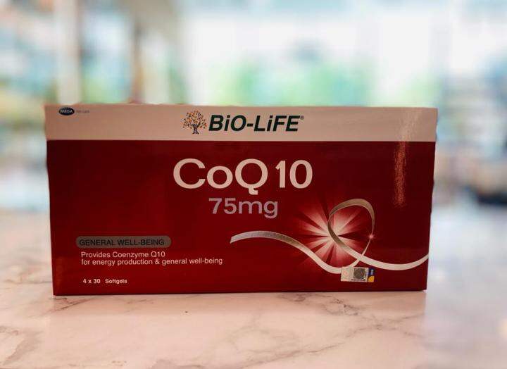 BIO-LIFE COQ10 75MG (4X30) SET | Lazada