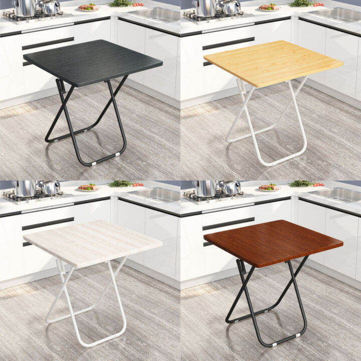 NEW Meja Lipat Kayu Minimalis Ukuran 60x60cm / Meja Makan Lipat Kayu ...