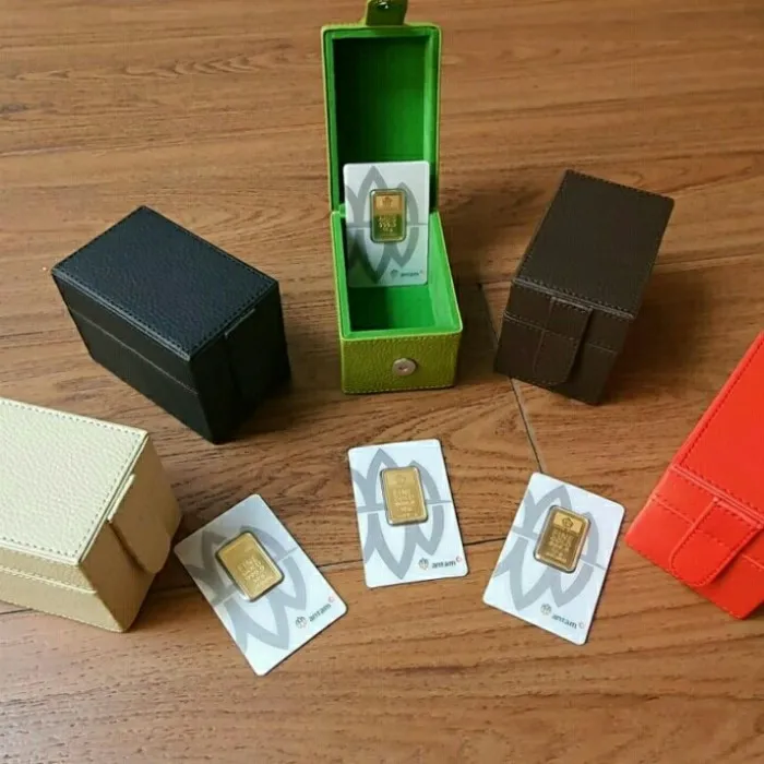Kotak Perhiasan Box Tempat Simpan Logam Mulia Emas Antam | Lazada Indonesia