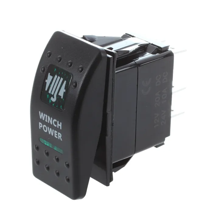 3X 12V Car Marine Boat RV Toggle Rocker Switch LED Light Bar Work Fog ...