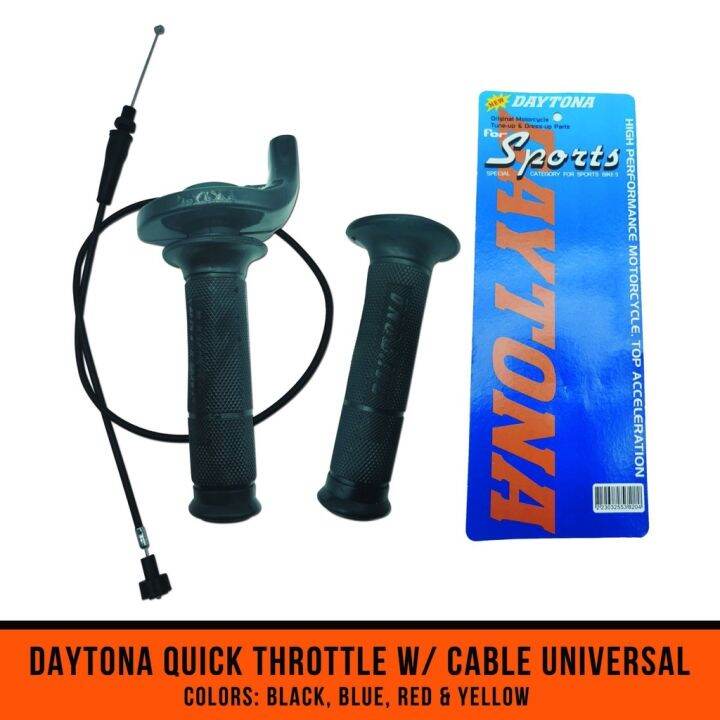 Daytona QUICK THROTTLE W /CABLE UNIVERSAL | Lazada PH