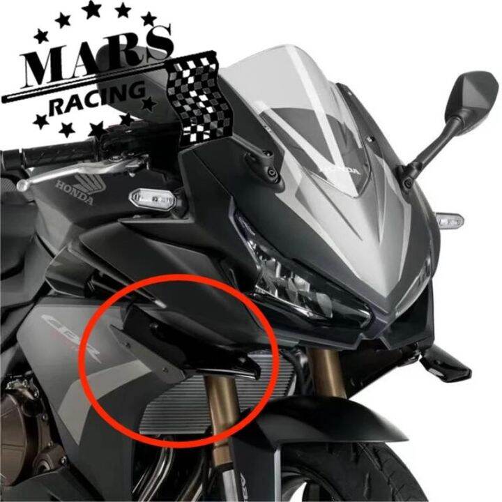 Motorcycle Accessories Front Spoiler Winglet Aerodynamic Wing Kit ...