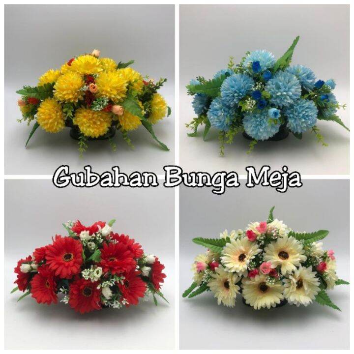 Bunga Gubahan Meja Siap Pasu (Ready Made) | Lazada