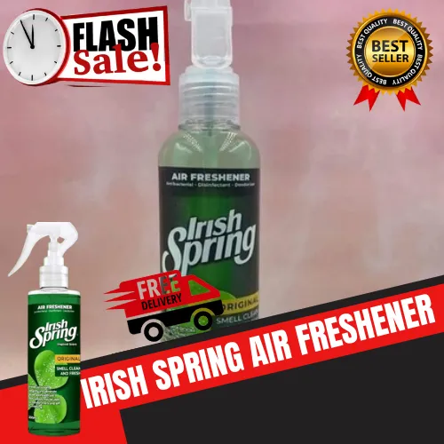 Irish Spring Air Freshener 250Ml Room Spray, Fabric & Linen Spray, Car ...