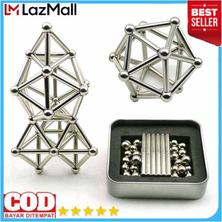 COD MAGNET MAINAN ANAK ANAK STIK DAN BOLA - MAGNET BULAT BOLA KECIL ...