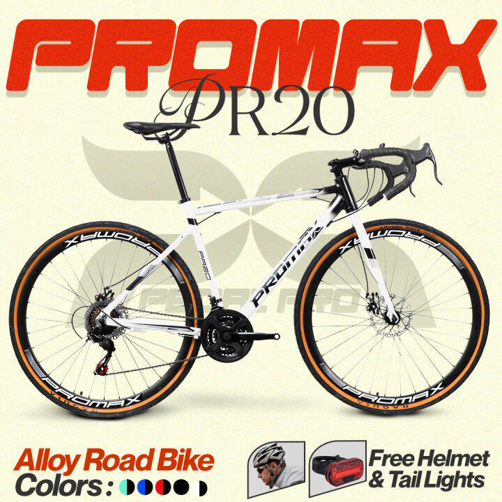 Promax PR20 Alloy Gravel Bike Outdoor Cycling Aluminum Gravel Road bike Road Bike 700x35c 3x7 ...