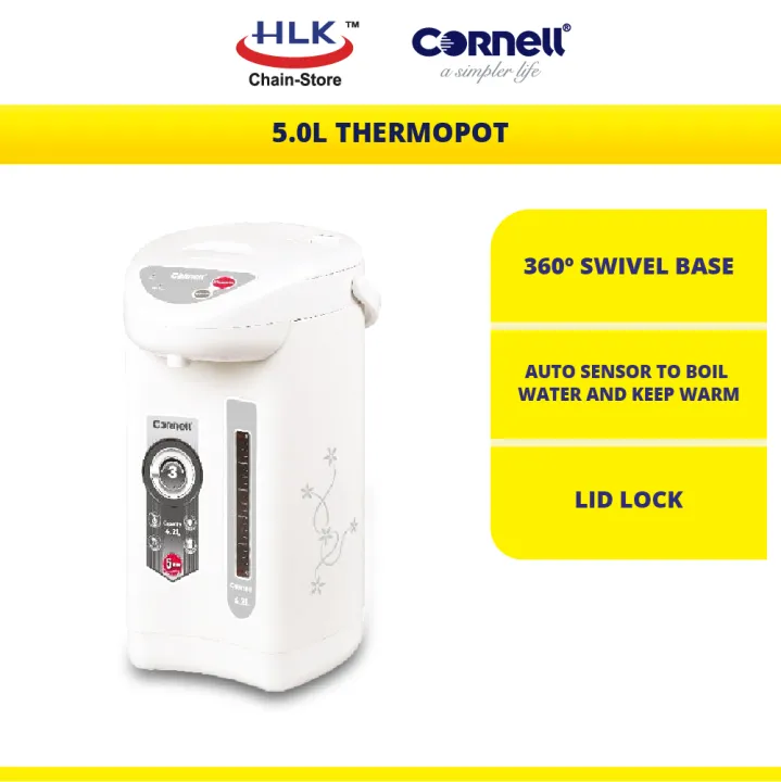 CORNELL 5.0L Thermo Pot CTP-TS50P | Lazada