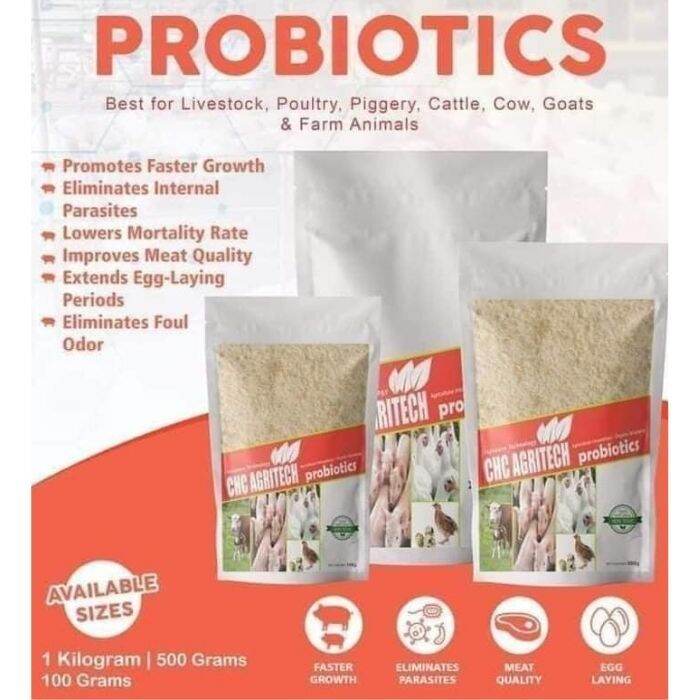 JAPANESE TECHNOLOGY CHC AGRITECH PROBIOTICS 100gms FOR LVESTOCK POULTRY ...