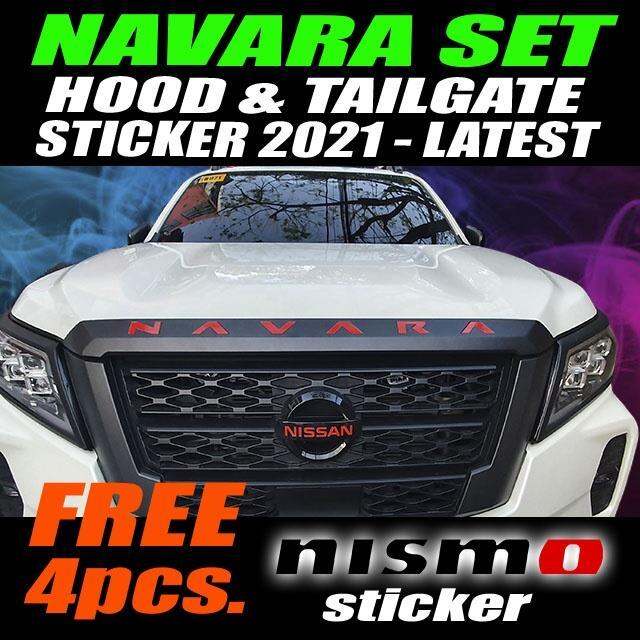 NAVARA STICKER FOR HOOD TAILGATE 2021-2022 | Lazada PH