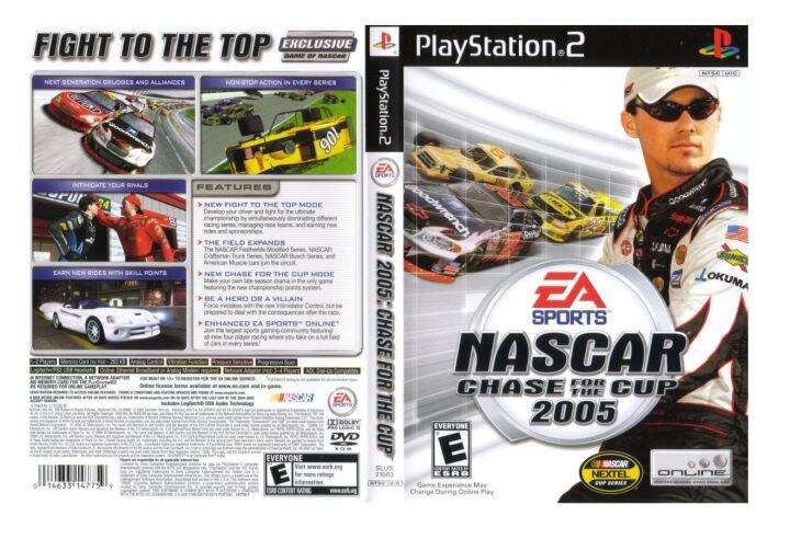 PS2 Nascar 2005 Chase For The Cup (DVD Game) | Lazada