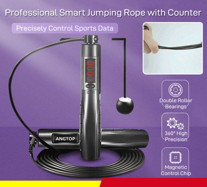 mengkai Intelligent Counting Jump Rope | Lazada PH