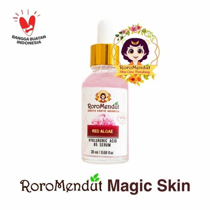 Red Algae Hyaluronic Acid B5 Serum RORO MENDUT Anti Aging | Lazada ...
