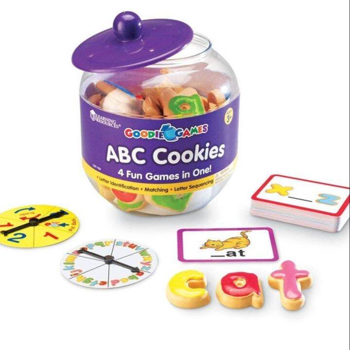 Learning Resources LER1183 Goodie Games™ ABC Cookies - Preschool ...