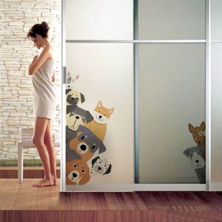 Customized frosted electrostatic bathroom bathroom glass sticker film ...