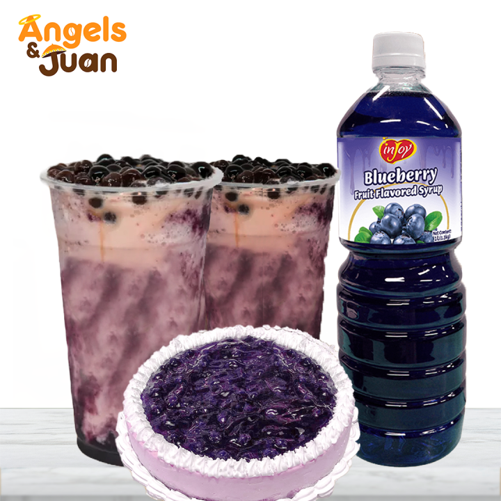 InJoy Blueberry Fruit Flavored Syrup 1L | Lazada PH