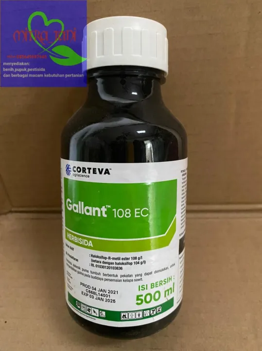 Herbisida sistemik selektif GALLANT 180ec isi 500ml dari CORTEVA cocok ...