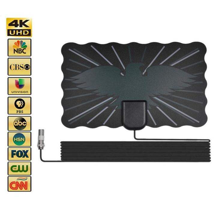 HDTV Antenna 2000 Miles Range Antenna Amplifier Support DVB-T2 | Lazada PH