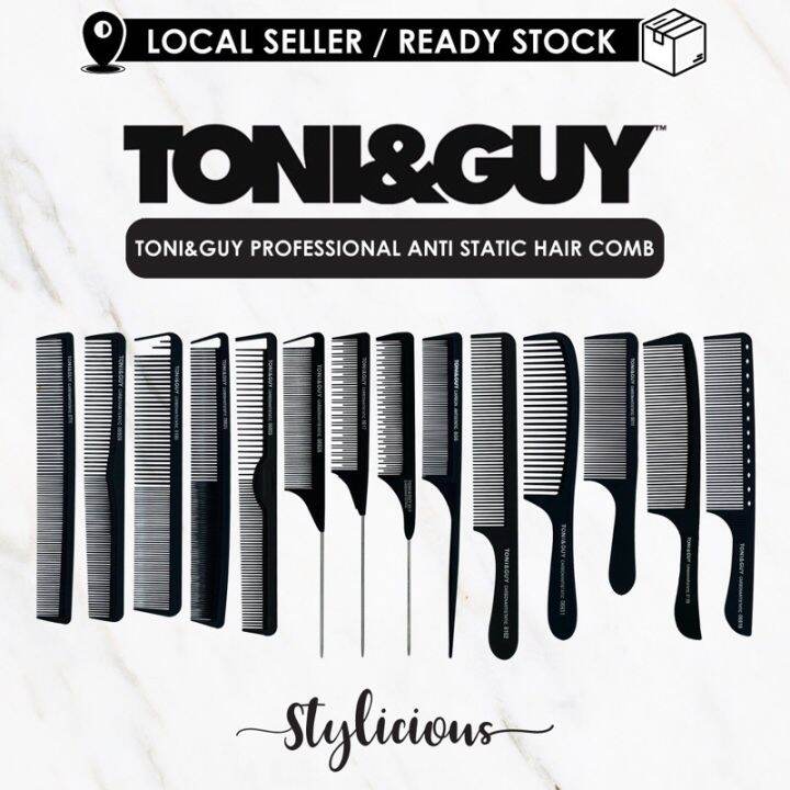 Tony and Guy Combs Plastic Comb Barbers Comb | Lazada PH