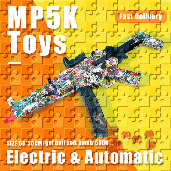 Fast deliver New Wargame MP5K Gel Blaster Gun Toy Guns For 12yrs+ Boys ...