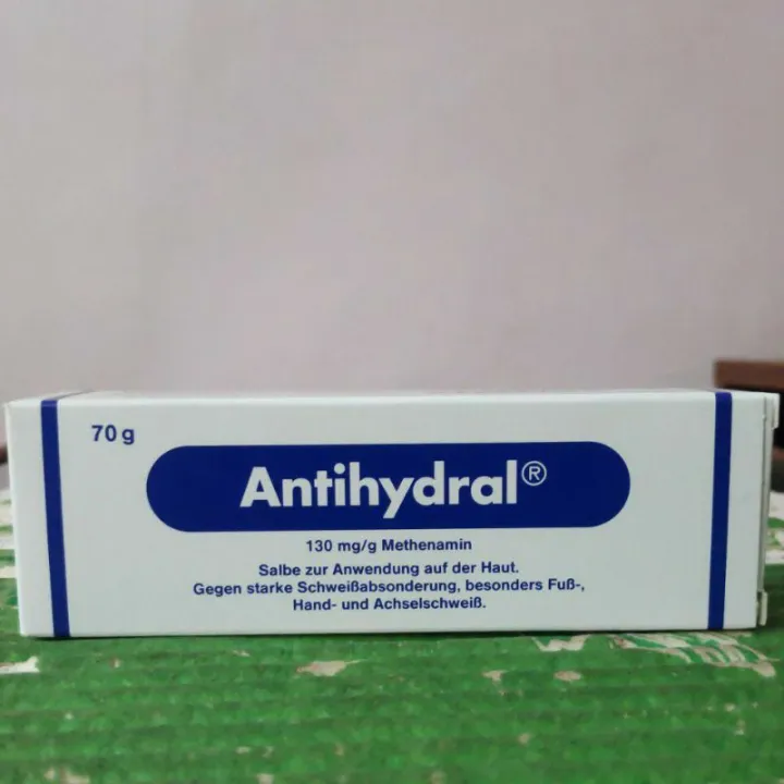 Quality assurance ANTIHYDRAL Cream 70g treatment for heavy sweating of ...