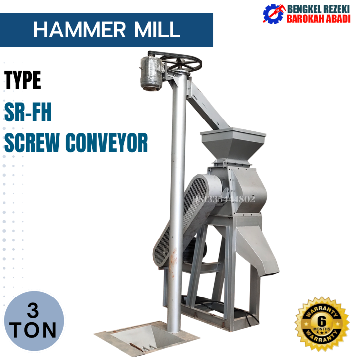 Mesin Hammermill Giling Jagung Biji Bijian Pakan Ternak Kayu Sekam ...