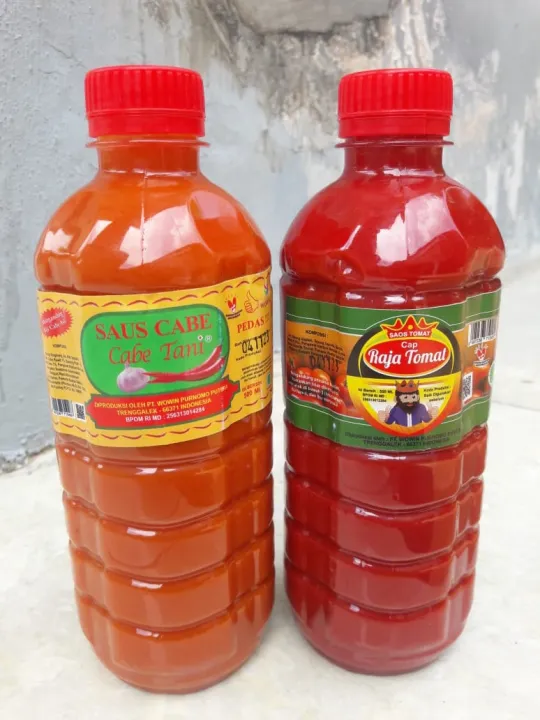 PAKET 2 BTL SAOS TOMAT /SAOS SAMBAL PEDAS CAP RAJA TOMAT BTL PLASTIK ...