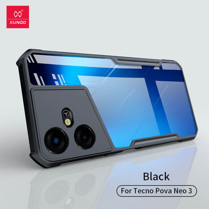 Case Tecno Pova NEO 3 Armor Beatle Bumper Transparan Clear Casing | Lazada Indonesia